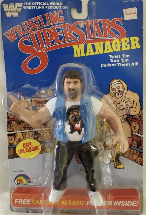 Wwf Ljn Captain Lou Albano Retro Figure