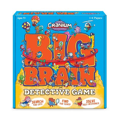 Cranium Big Brain Detective Game Mind Games