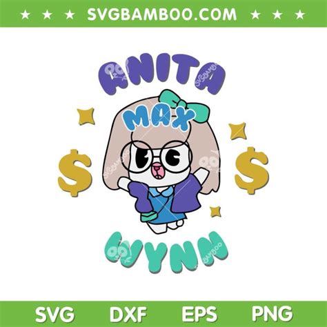 Anita Max Wynn Svg Png