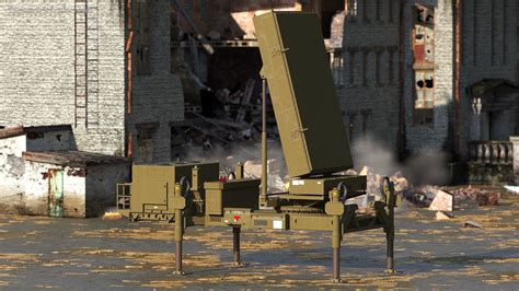 Ground Based Mobile Multi Mission Radar 3d Model 189 Obj Lxo Ma