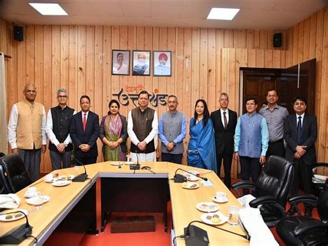 Cm Dhami Meets Indian Envoys To 7 Countries In Dehradun Theprint