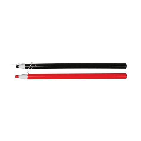 Kaem Glass And Tile Marker Crayon Red And Black Set 0790 400217 Ant