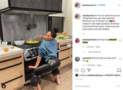 This Is What S On Steph S Mind During Games Ayesha Curry Spices Things Up With Sultry