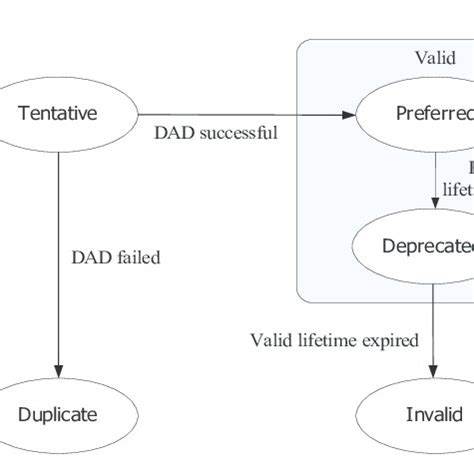 IPv6 Address States Download Scientific Diagram