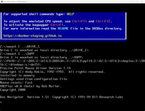 Staging Hangs On Startup · Issue 2002 · Dosbox Stagingdosbox Staging