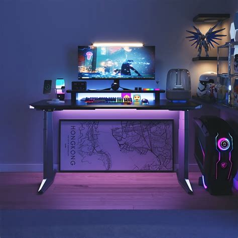 블랙 E 스포츠 게임 스탠딩 데스크 의 고품질 블랙 E 스포츠 게임 스탠딩 데스크