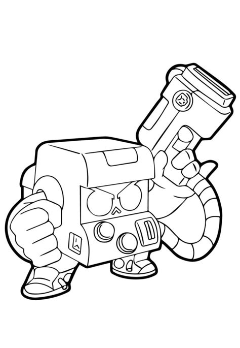 Desenho Para Colorir Brawl Stars Lou Porn Sex Picture