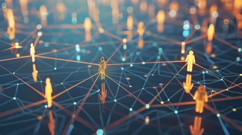 Premium Photo A Vibrant Display Of Network Nodes And Connections In Multiple Colors