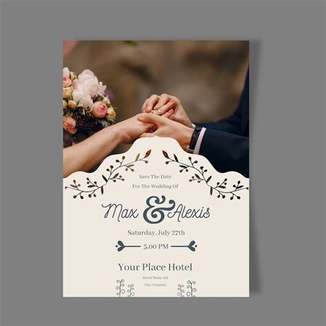 Bruiloft Uitnodiging Afbeeldingen Gratis Downloaden Op Freepik