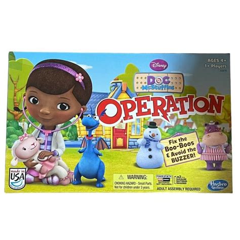 Hasbro Toys Disney Doc Mcstuffins Operation Game Poshmark