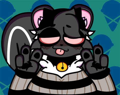 I Drew My Roblox Skunk Avatar By Kurihere On Deviantart