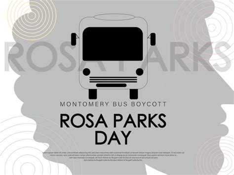 Premium Vector Rosa Louise Mccauley Parks An American Activist In