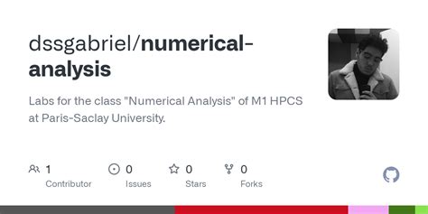 GitHub Dssgabriel Numerical Analysis Labs For The Class Numerical Analysis Of M HPCS At