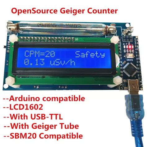 KIT DE COMPTEUR Geiger De Qualit Professionnelle Pour La Surveillance