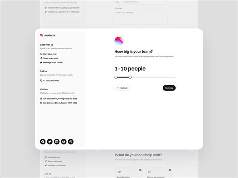 Contact Multi Step Form — Untitled Ui By Jordan Hughes® On Dribbble
