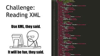 JSON XML And GML Made Easy PPTX