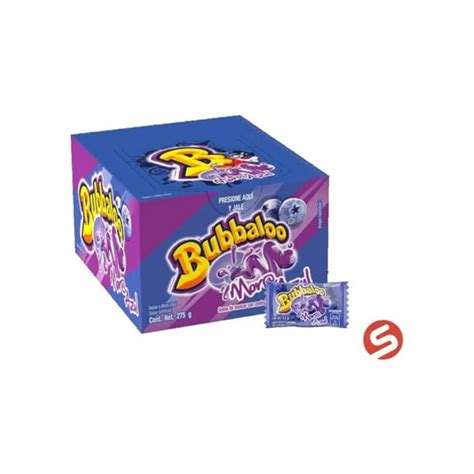 Pack De 32 Dulces Bubbaloo Mora 50 Pz Bubbaloo Menta Bodega Aurrera En Línea
