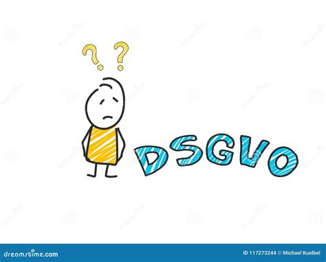 Stick Man In Front Of Dsgvo Letters General Data Protection Regulation Gdpr Rgpd Dsgvo Dpo