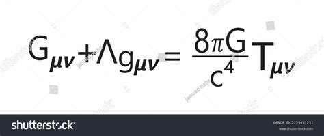 4 Einstein S Theory Of General Relativity Stock Vectors And Vector Art