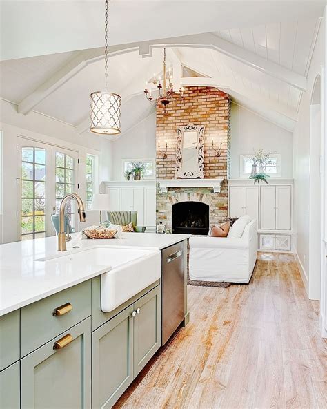 Most Beautiful Kitchen With Vaulted Ceiling Ideas