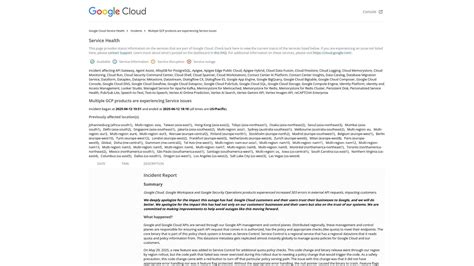 Google Cloud Suffers Major Hour Outage Due To Null Pointer Bug And Poor Error Handling BigGo