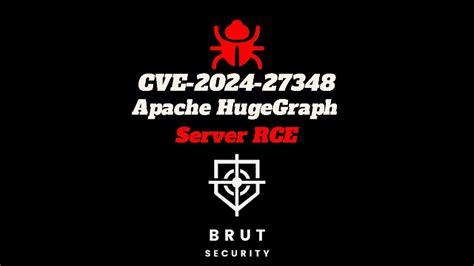 Cve Rce In Apache Hugegraph Server Bug Bounty Poc Brut