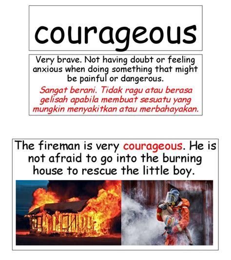 Courageous Word Of The Day Pdf