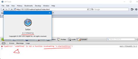Typeerror Undefined Is Not A Function Evaluating N Startswith E