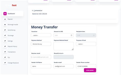 Transfast Worldwide Money Transfer Php Script By Codesviral Codester