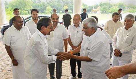 Telanganas Kcr Announces Launch Of National Party Bharat Rashtra