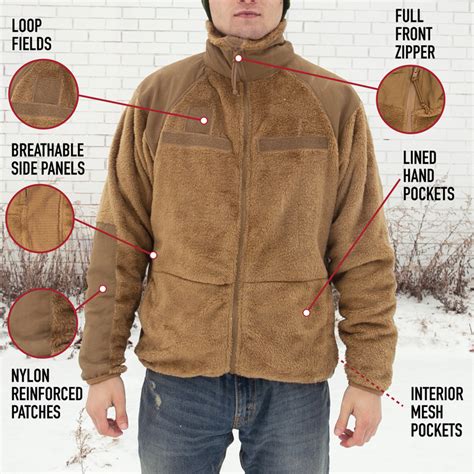 Us Gen Iii Level 3 Ecwcs Jacke Army Military Clothing Marines Fleece Coat Coyote Multicam Jacket