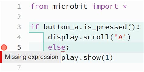 3 Indentation Errors — Pc Microbit Micropython