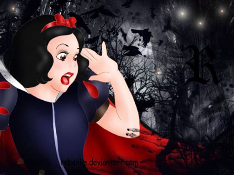 Snow White Disney Terror By Rebenke On Deviantart