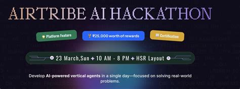 Aihackathon Buildwithai Hacktolearn Airtribe Ai Dhaval Trivedi