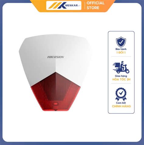 Còi Kiêm đèn Chớp Hikvision Ds Ps1 R
