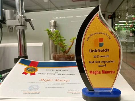 Megha Maurya On Linkedin Happy To Share That Ive Been Awarded For My Contributions And