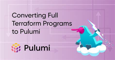 converting full terraform programs to pulumi pulumi blog
