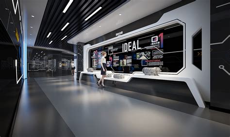 展厅设计 企业展厅 数字化展厅 设计施工空间展陈设计盈美创意原创作品 站酷zcool