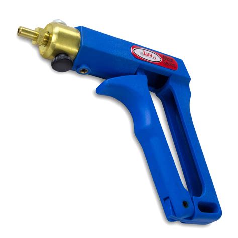 Leluv Maxi Blue Pistol Grip Vacuum Pump W Blue Silicone Hose And Fitting