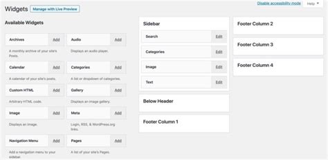 Wordpress Widgets How To Add Use Them Complete Guide