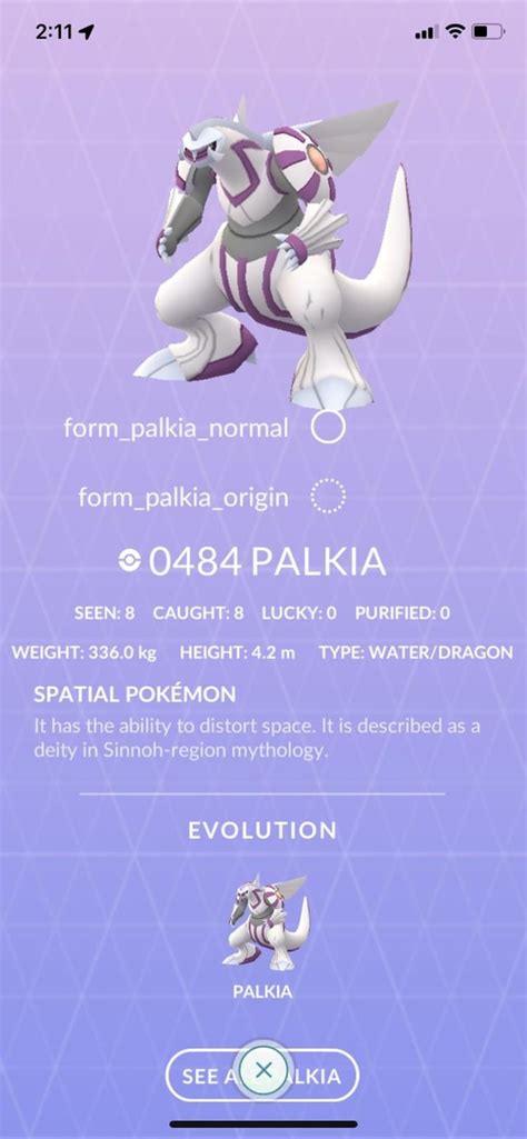 On Version 02910 Origin Forme Dialga And Palkia Show Up In The