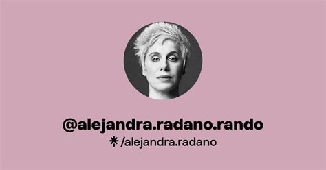 Alejandraradano Linktree