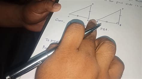 Convers Of Pythagoras Theorem For 10th Exam Youtube