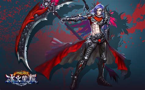 Assassin Characters From Video Game Forsaken World Hd Wallpaper