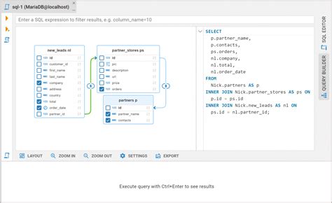 How To Use Visual Query Builder To Create Complex Queries In Cloudbeaver Dbeaver