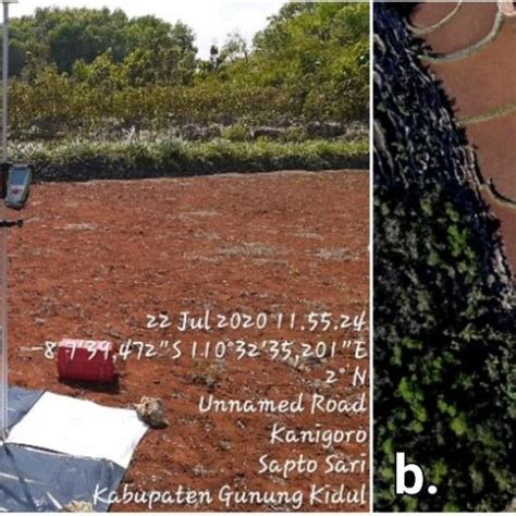 Ground Control Point Site Measurement On The Marker A And Marker Download Scientific Diagram
