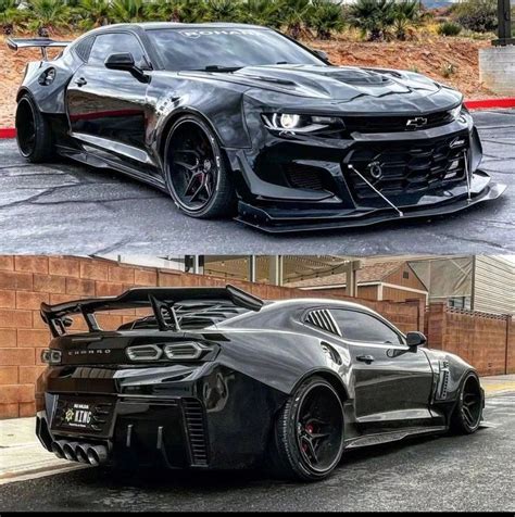 Muscle Cars Mustang Vs Custom Camaro
