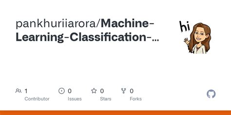 Github Pankhuriiarora Machine Learning Classification Algorithms