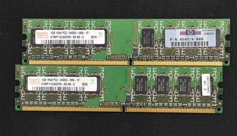 Yahooオークション 2gb 2枚セット 合計 2gb Pc2 6400u Ddr2 800 2