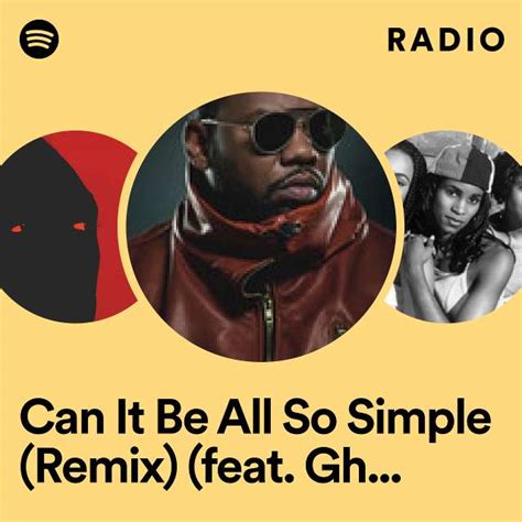 Can It Be All So Simple Remix Feat Ghostface Killah Radio Playlist By Spotify Spotify